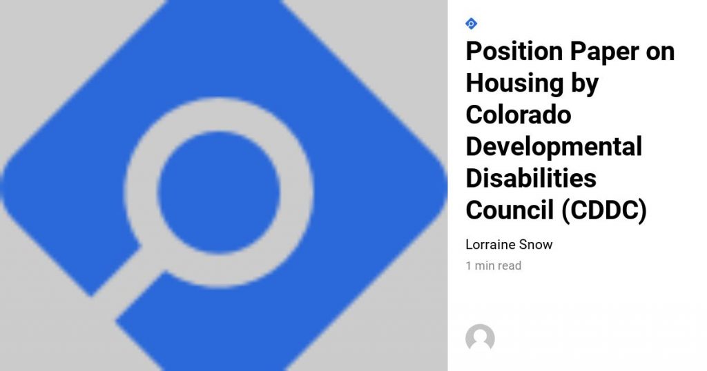 the-arc-position-paper-on-housing-by-colorado-developmental ...